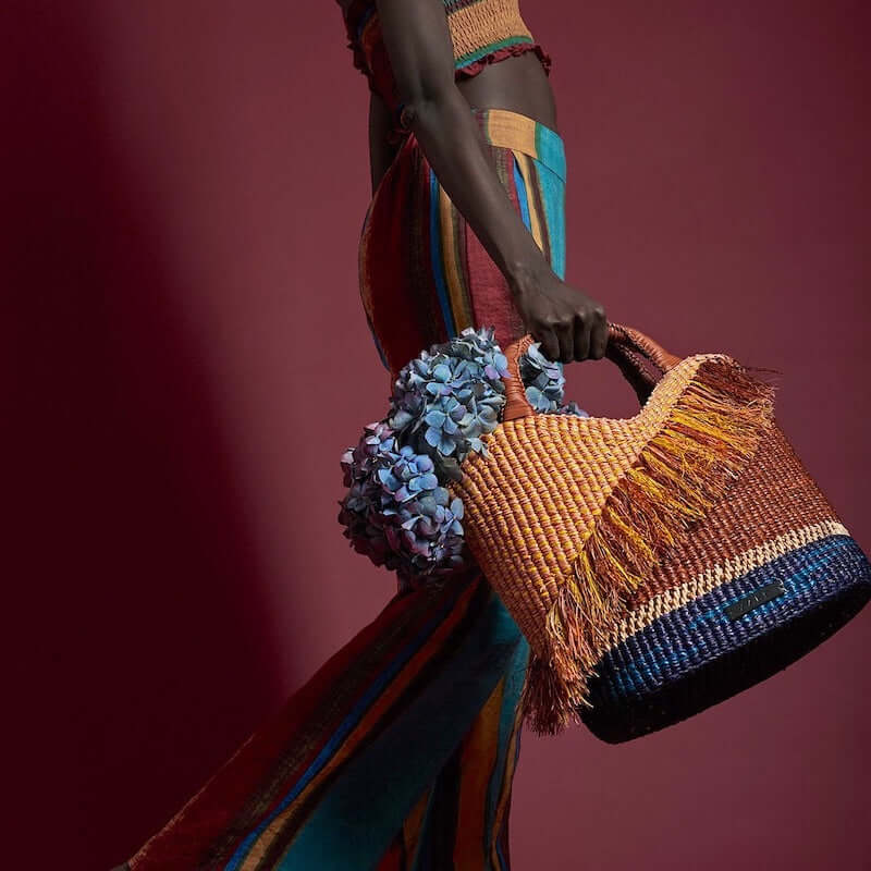 Oroo Oak Raffia Bag – Sustainable & Chic | Ecoist